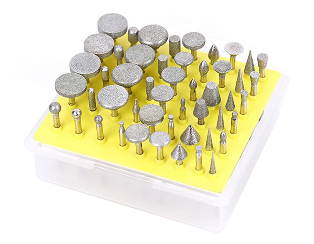 50 Unids/set Broca De Diamante Fresas Conjunto Cabezal De Mo | Coppel.com 50 Unids/set Broca De Diamante Fresas Conjunto Cabezal De Mo | Coppel.com