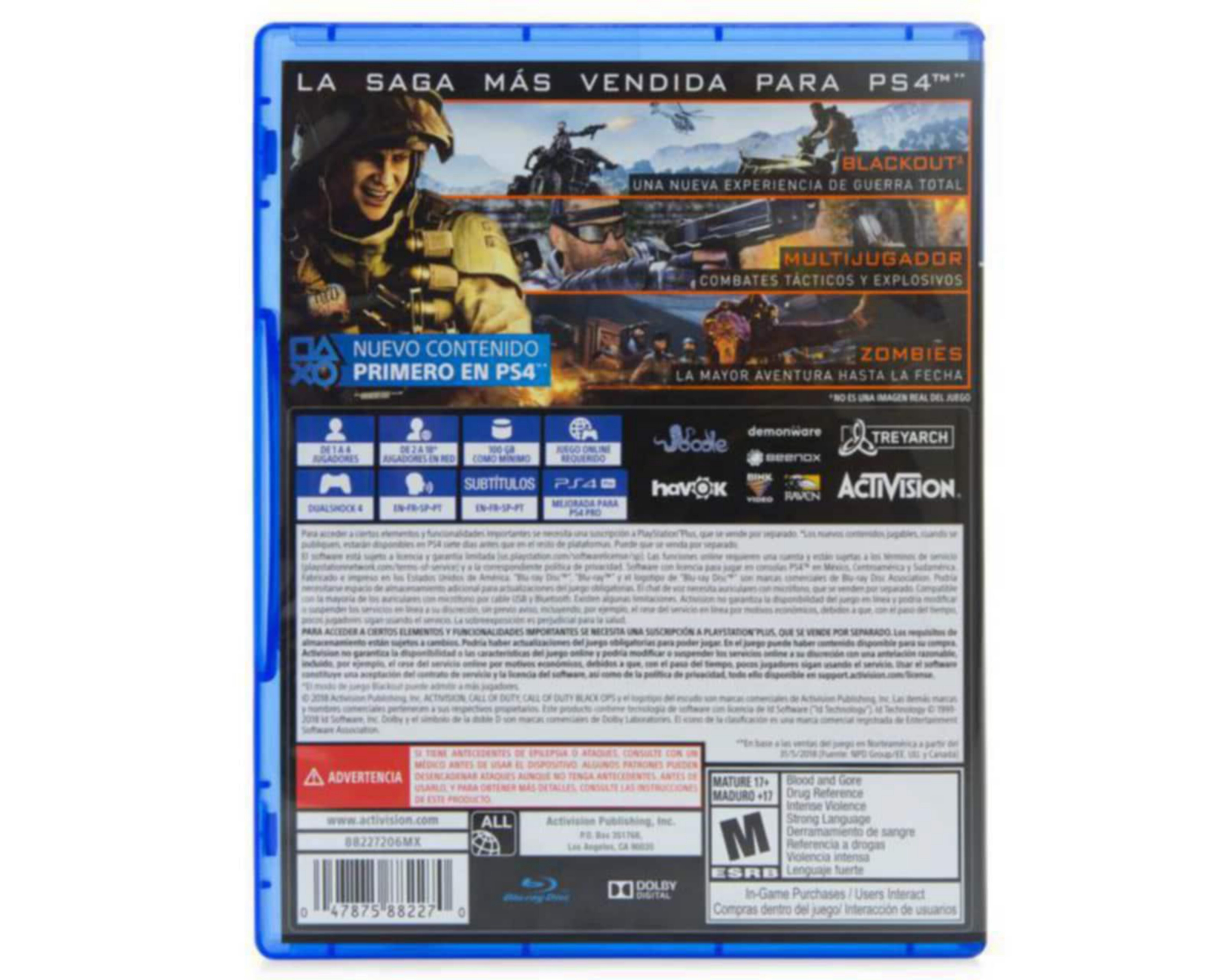 Call Of Duty Black Ops 4 Para Playstation 4 Coppel